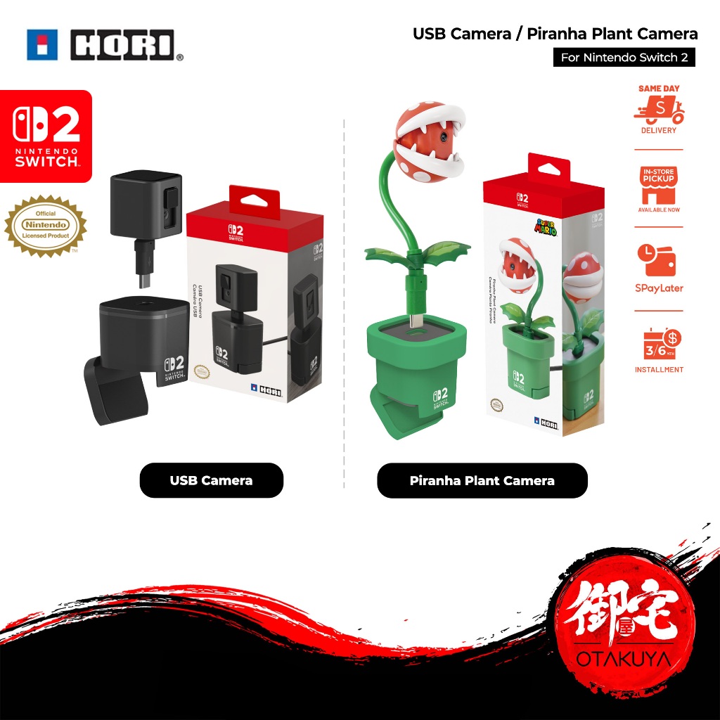 HORI Nintendo Switch 2 USB Camera / Piranha Plant Camera | Shopee Malaysia