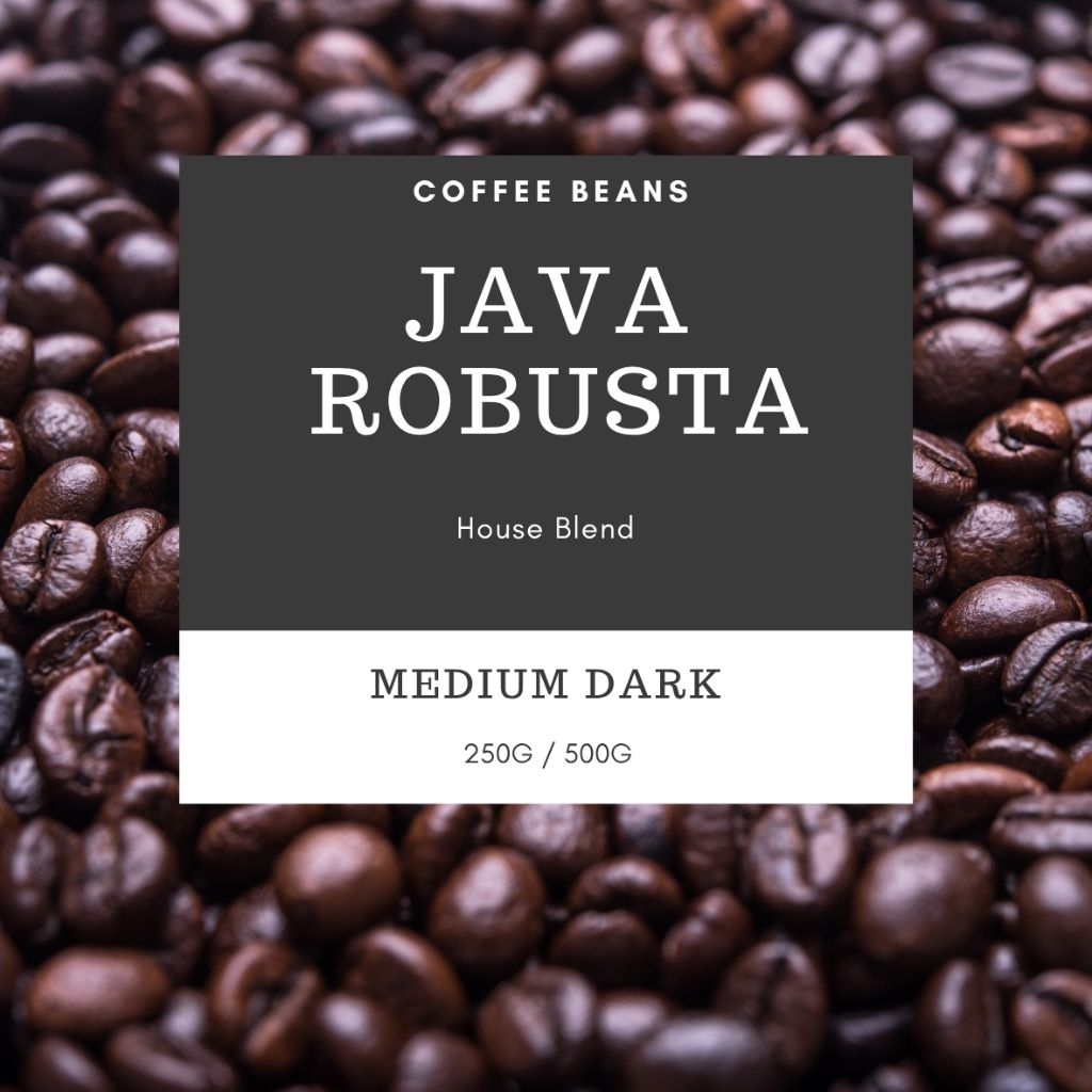 Coffee Beans Java Robusta Whole Bean | Shopee Malaysia