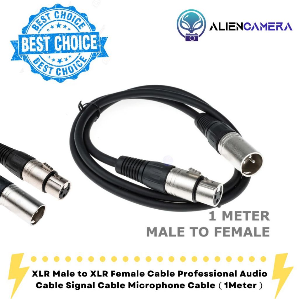 XLR Male to XLR Female Cable Professional Audio Cable Signal Cable ...