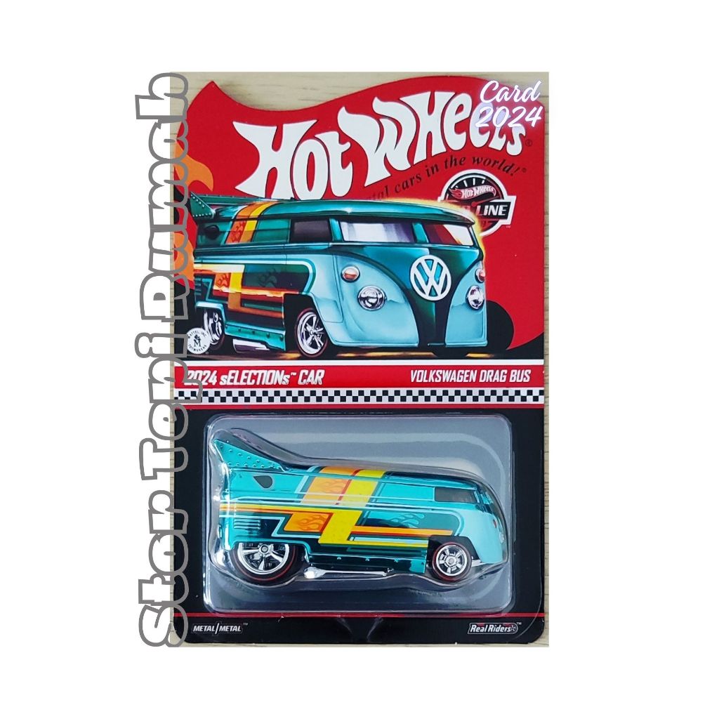 Hot Wheels Red Line Club Volkswagen Drag Bus [HW Vw RLC 2019 2021 HWC ...