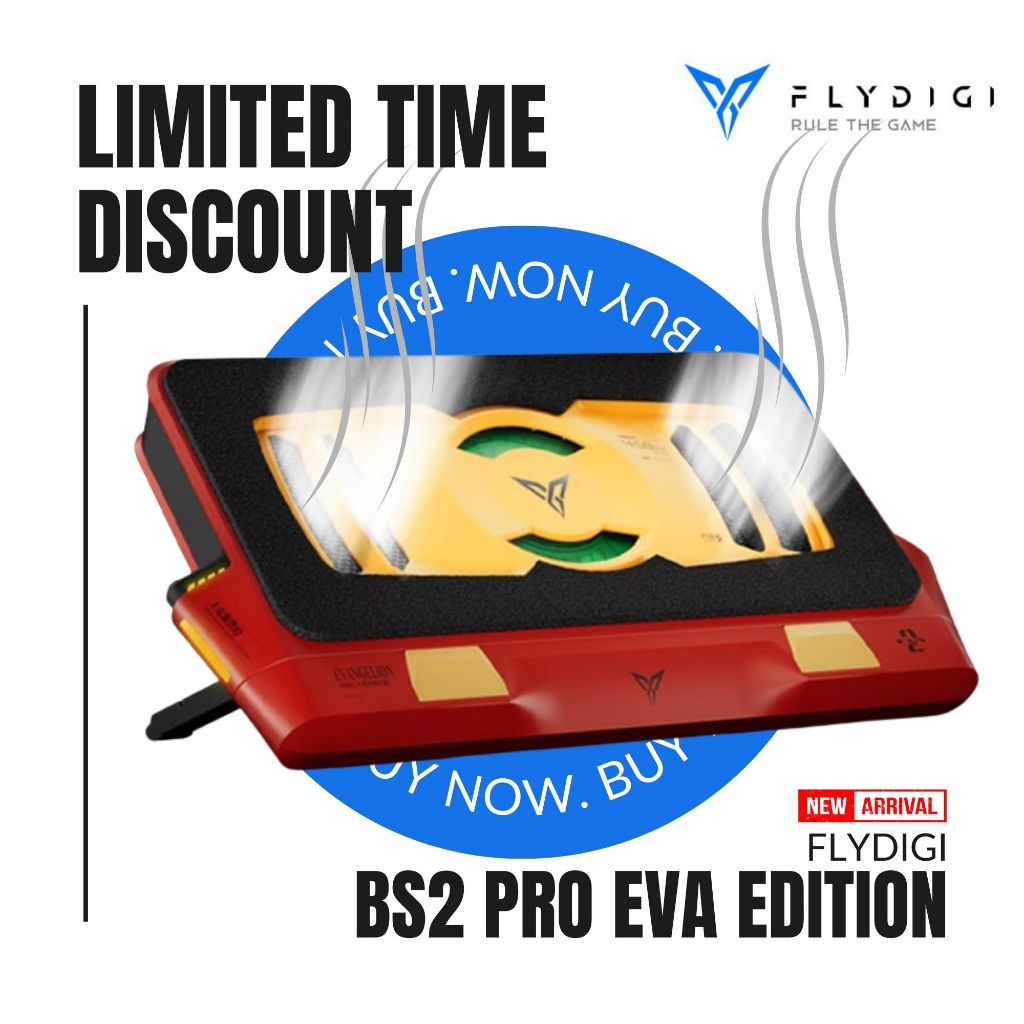 [READY STOCK] Flydigi BS2 Pro EVA Laptop Cooling Fan | Wind-Pressure Closed-Loop Turbo-Fan ...