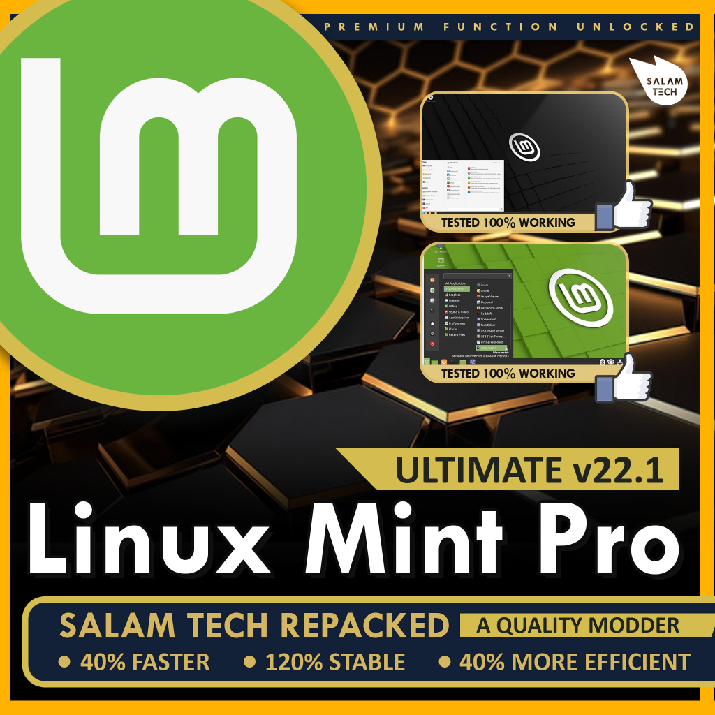 Linux Mint 22.1 ⚡ LIFETIME PREMIUM ⚡ LIFETIME ACTIVATED ⚡ GOOD SUPPORT | Shopee Malaysia