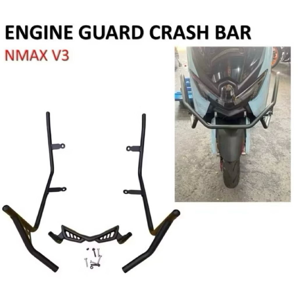 PROTAPER NMAX V3 ENGINE GUARD CRASH BAR BODY GUARD SET | Shopee Malaysia