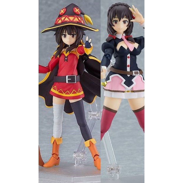 READY STOCK Max Factory Figma 407 531 Konosuba Megumin & Yunyun ...