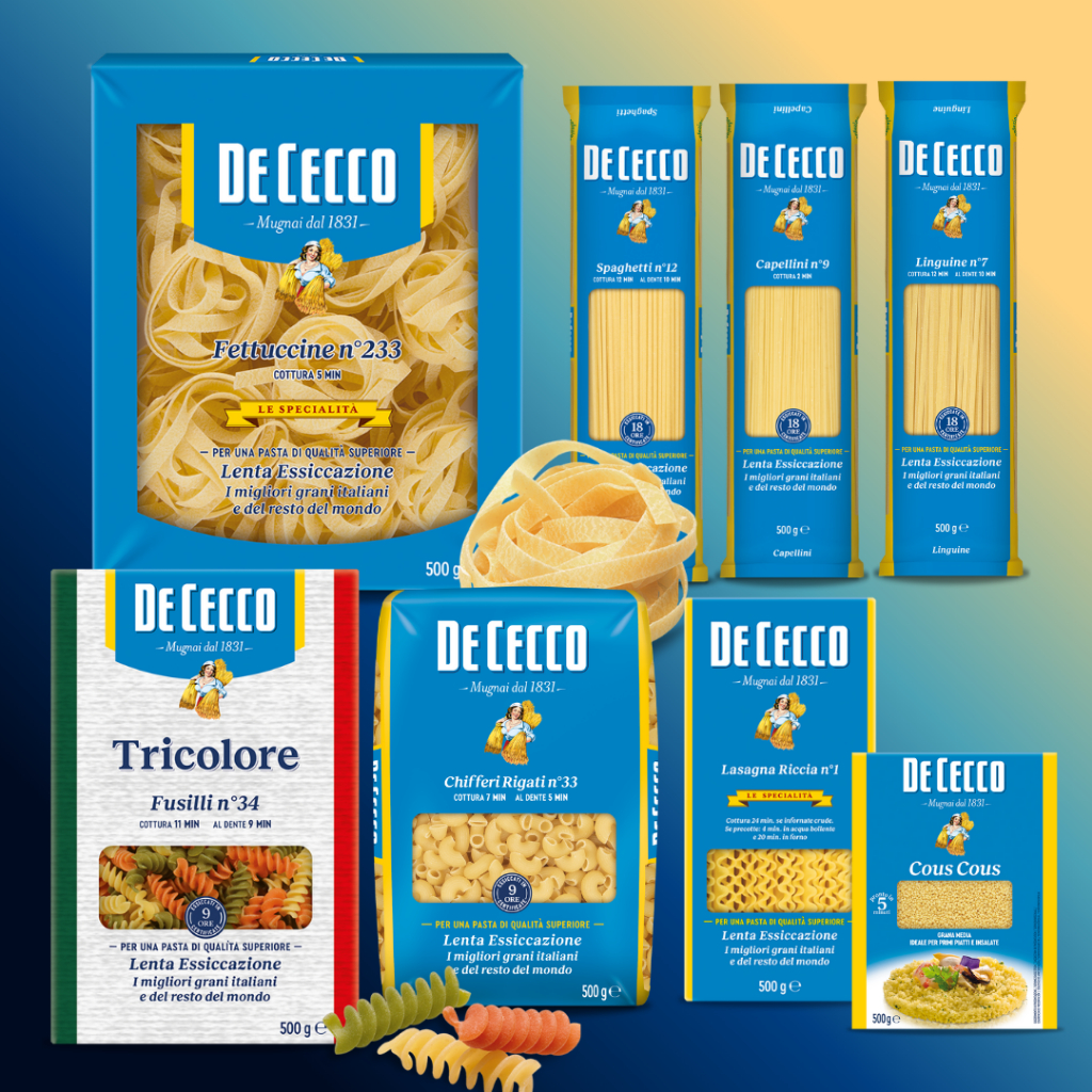 DE CECCO Pasta Gandum Durum / Durum Wheat Pasta / 杜兰小麦意面 500GM (Variety ...