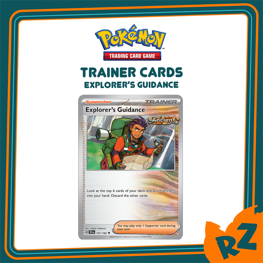 [Original] Pokemon TCG Card Explorer's Guidance Supporter Trainer ...