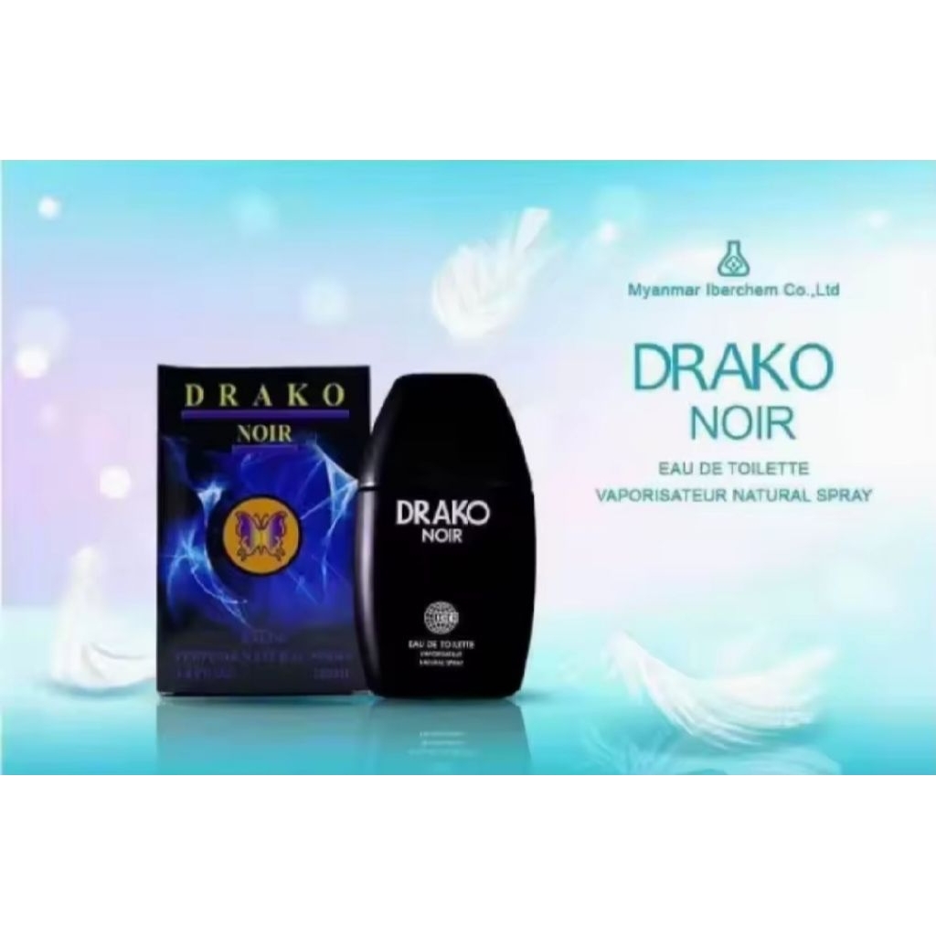 Drako Noir Inspired Perfume& gold ဒရာကို ရေမွှေး ၁၀၀မီလီ | Shopee Malaysia