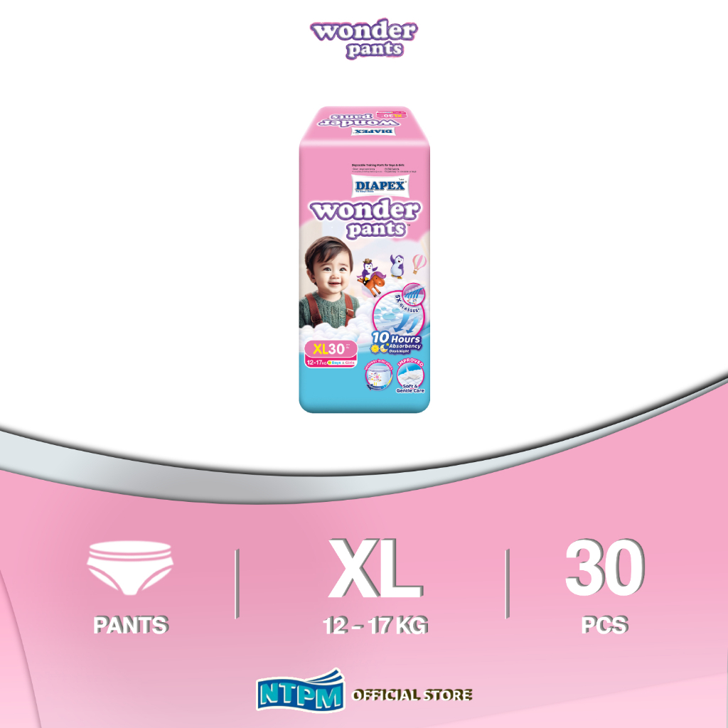 Diapex Wonder Pants Jumbo XL (30's) | Shopee Malaysia