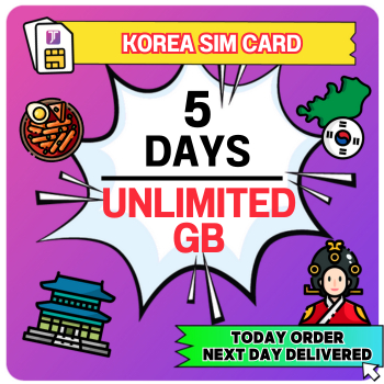 J Travel【 Korea SIM Card 】Unlimited Hotspot Korea Travel Prepaid SIM Card Korea Simkad 韩国上网卡 ...