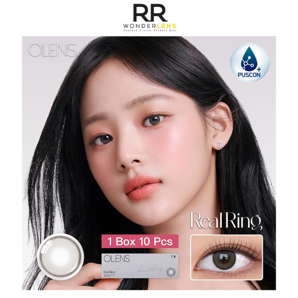 Olens real ring gray daily 10p 1box (import from korea) | Shopee Malaysia
