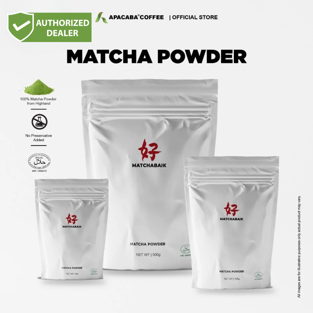 [MATCHABAIK] [500G] Premium & Halal Certified Pure Matcha Powder ...