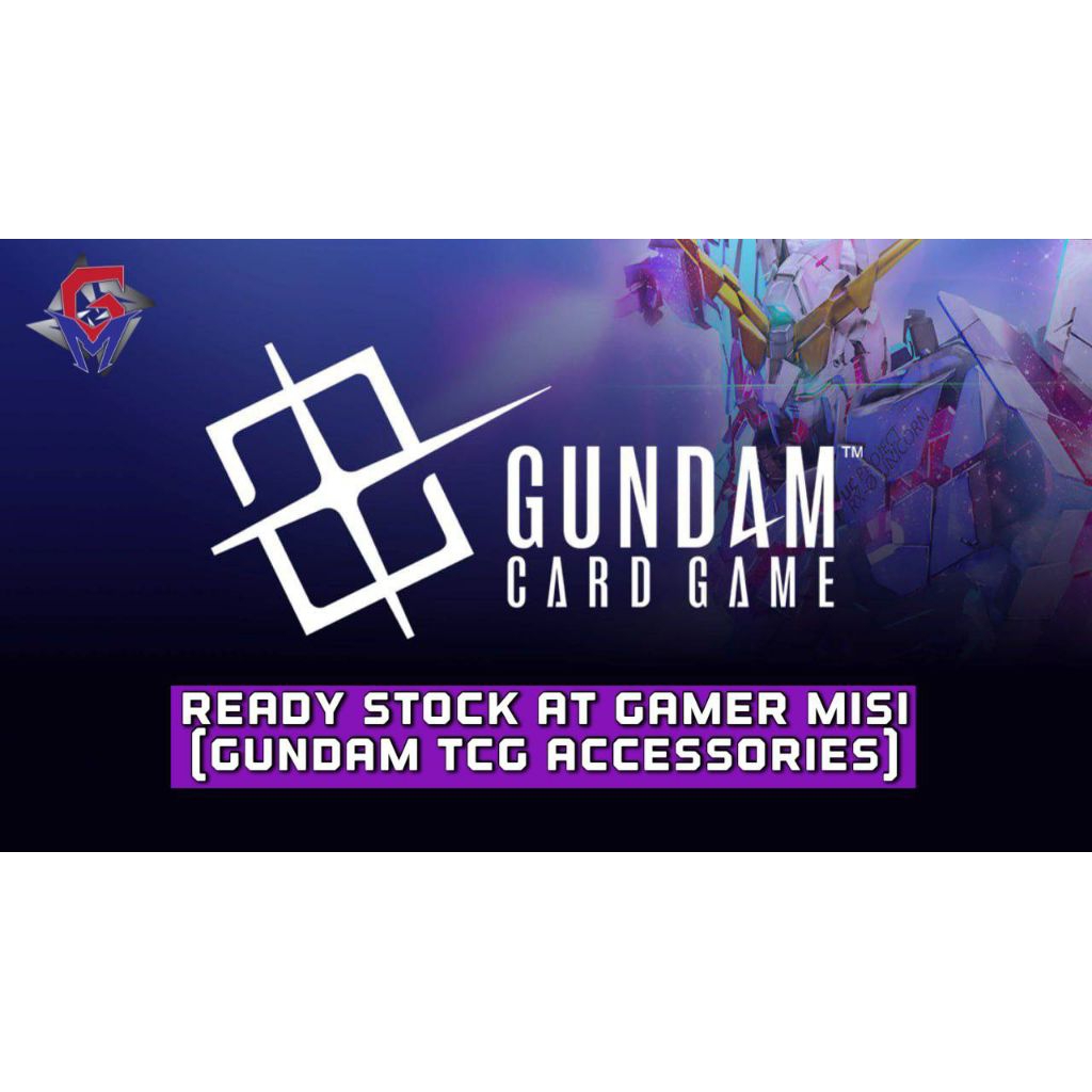 GUNDAM CARD GAME : OFFICIAL CARD CASE & DICE (NEW) | Shopee Malaysia