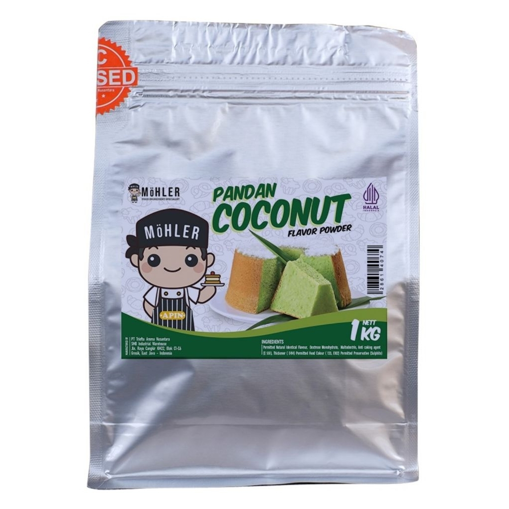 Distribute by MoHLER Malaysia - Pandan Coconut Flavour Powder 1 kg ...