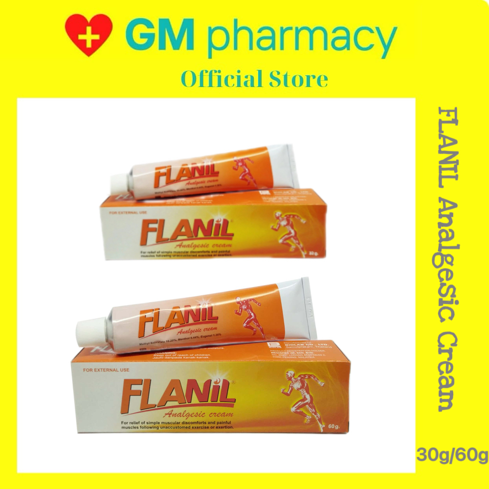 FLANIL ANALGESIC CREAM 30G / 60G | Shopee Malaysia