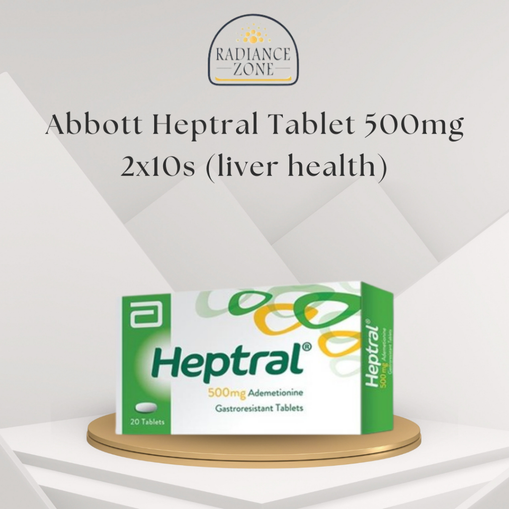 Abbott Heptral Tablet 500mg 2x10s (liver health) | Shopee Malaysia
