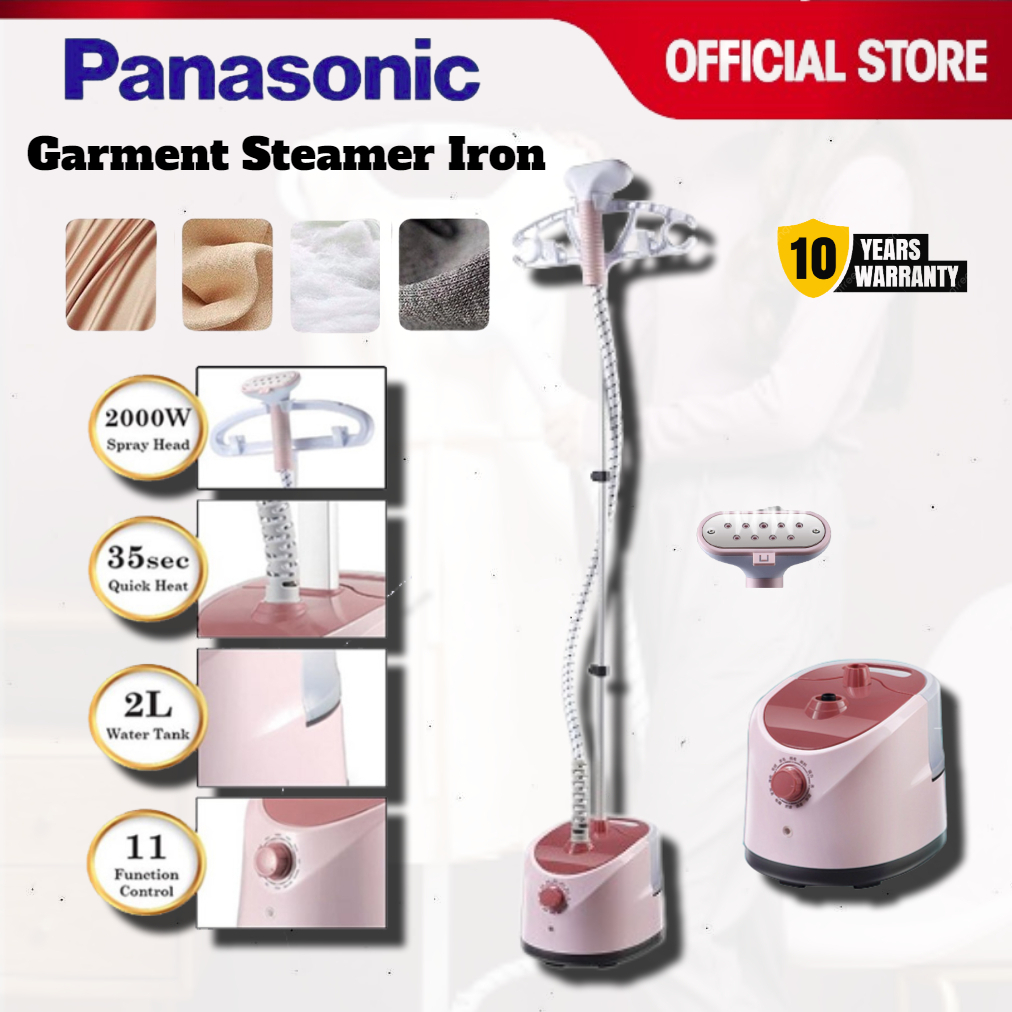 PANASONIC Garment Steamer Iron Portable Garment Steamer Standing Iron ...