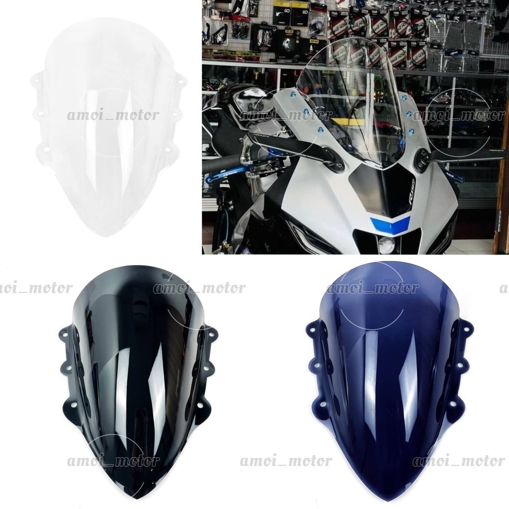 R15 V4 R15M VISOR Windshield R15M R15 V4 2022 Cowling Windscreen Visor ...