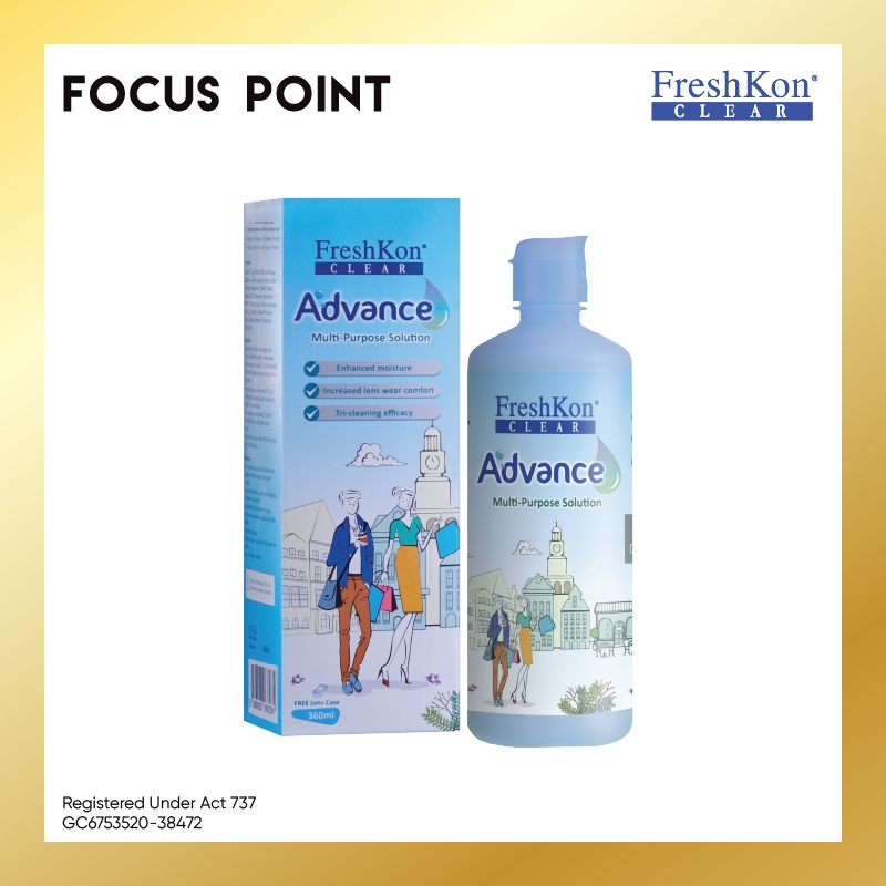 FRESHKON Clear Advance Multi-Purpose Solution 360ml | Shopee Malaysia