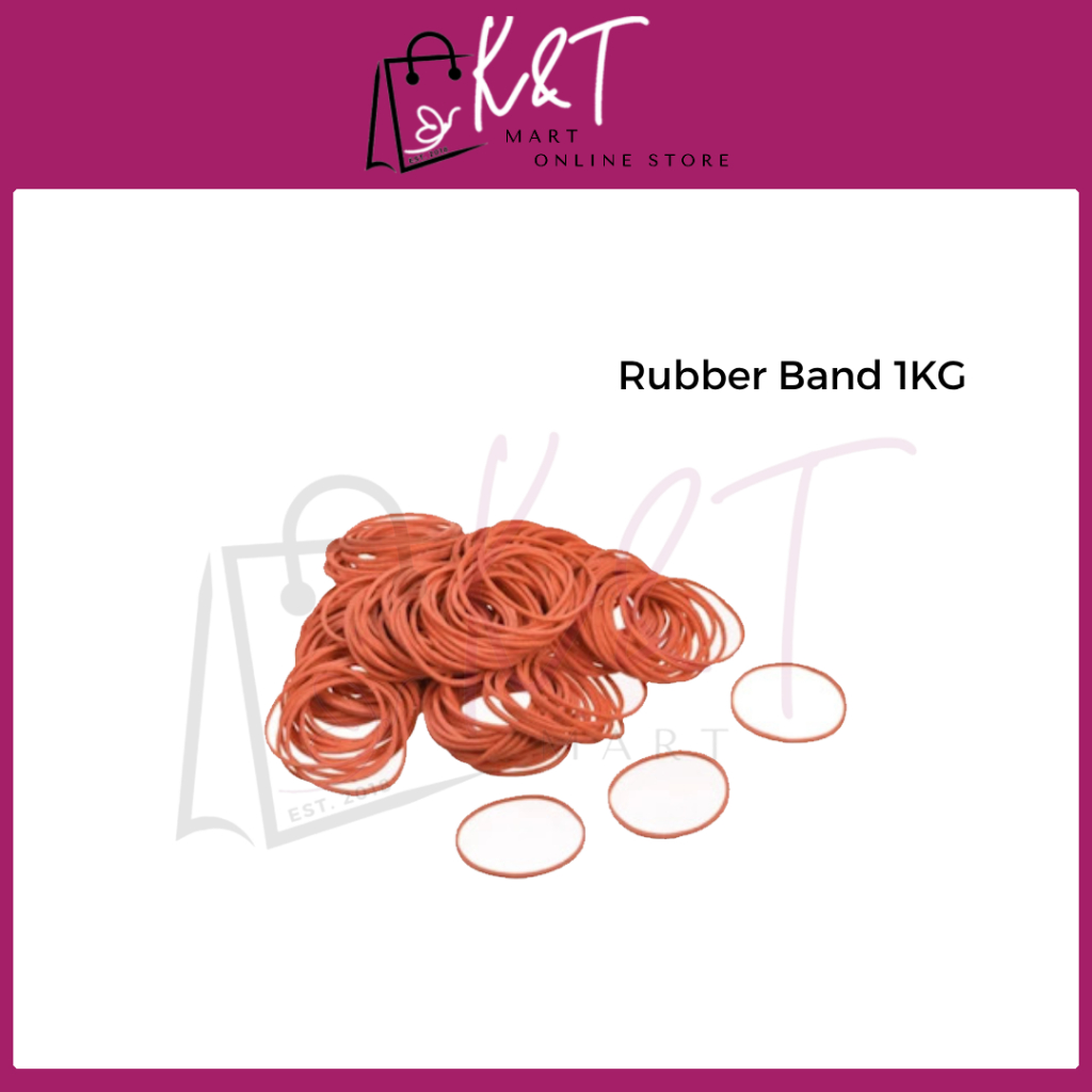 Rubber Band Orange 1KG | Getah Gelang | Getah Bulat | 1.5inch | Shopee ...