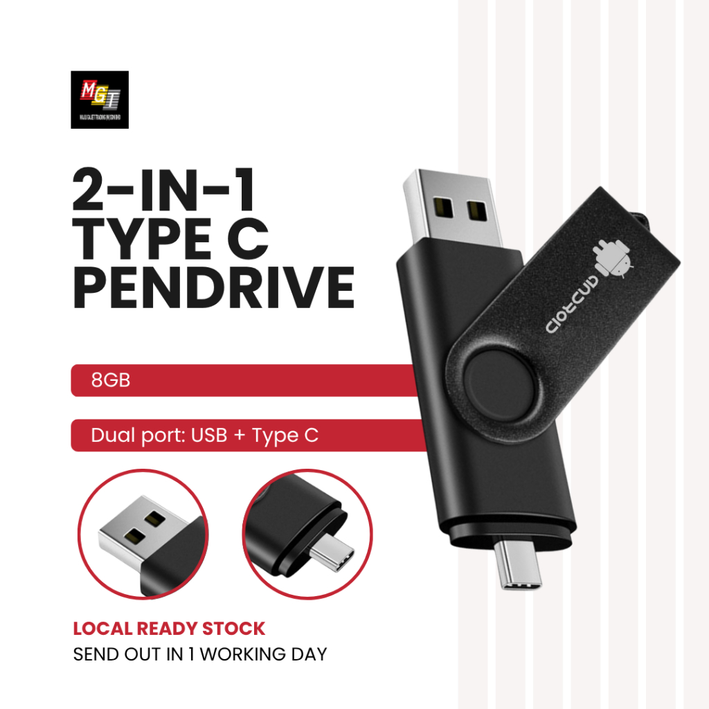 8GB 16GB OTG Type C USB Pendrive Flash Drive Flash Disk Type-C Phone ...