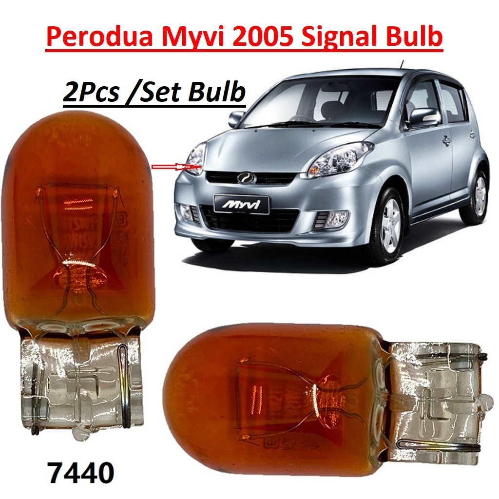 Perodua Myvi 2005 Car T20 7440 Signal Bulb Front Rear Halogen Myvi Old ...