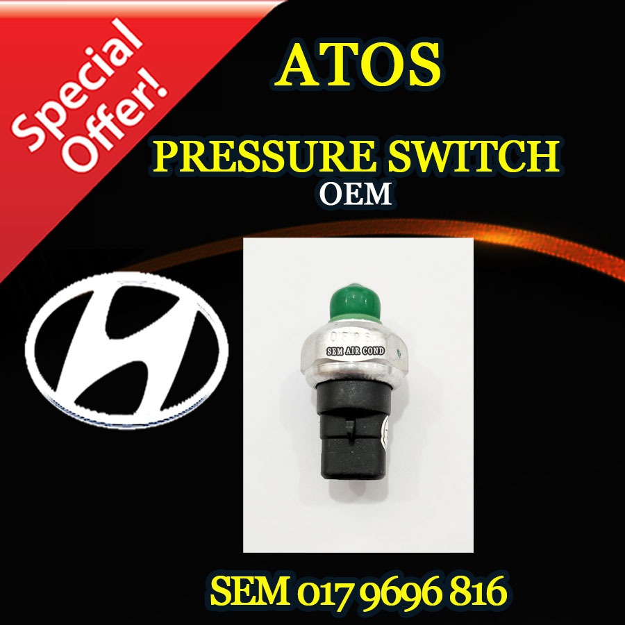 HYUNDAI ATOS OEM NEW 2 PIN PRESSURE SWITCH/ SUIS (CAR AC AIRCOND SYSTEM ...