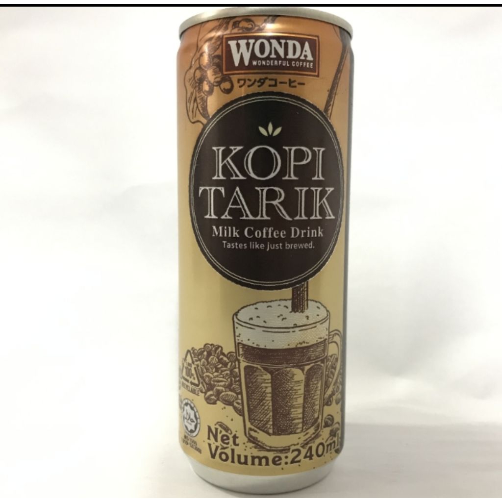 WONDA Coffee Kopi Tarik Flavour Drink 240ml | Shopee Malaysia