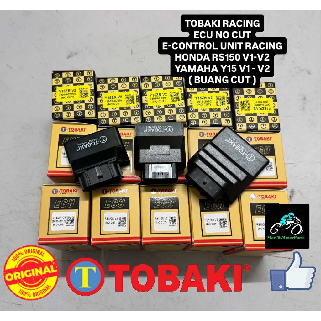 TOBAKI RACING ECU RACING E-CONTROL UNIT HONDA RS150 V1 / V2 & YAMAHA ...