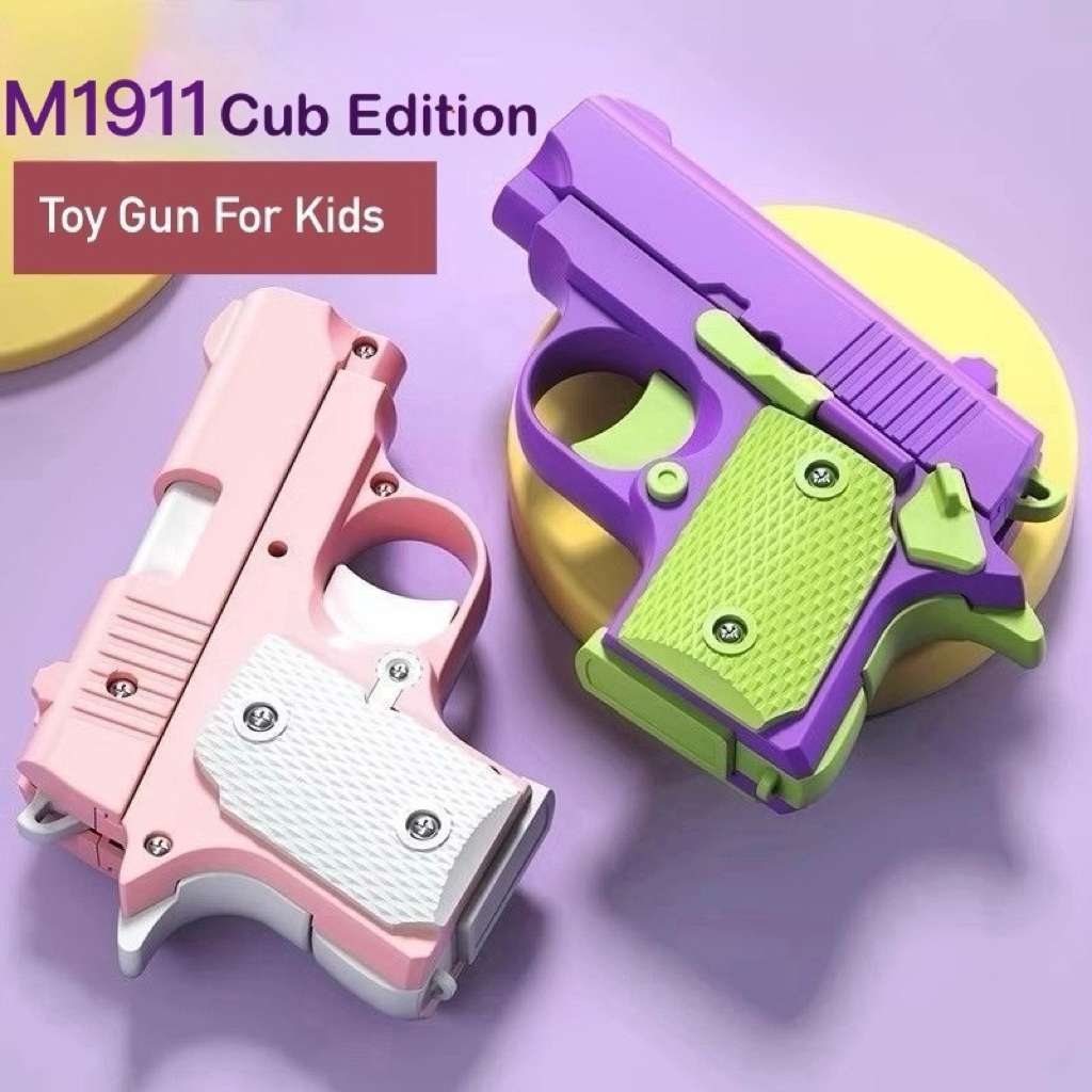 DIY M1911 Toy Gun – Mini Slide Model for Kids | Safe, No Shooting ...