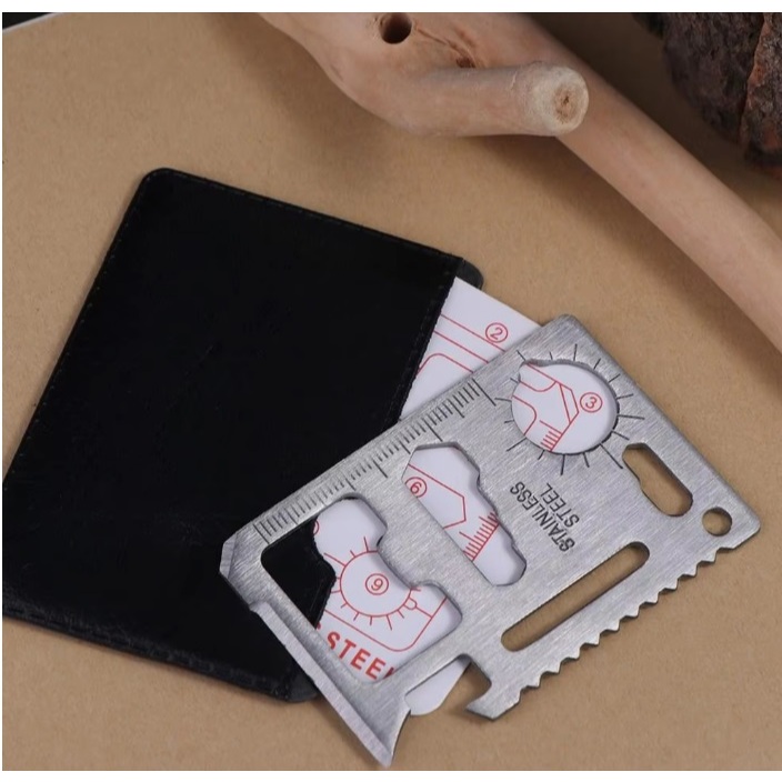 Pocket Multi Multipurpose Gadget Tool Multifunction EDC Credit Card ...