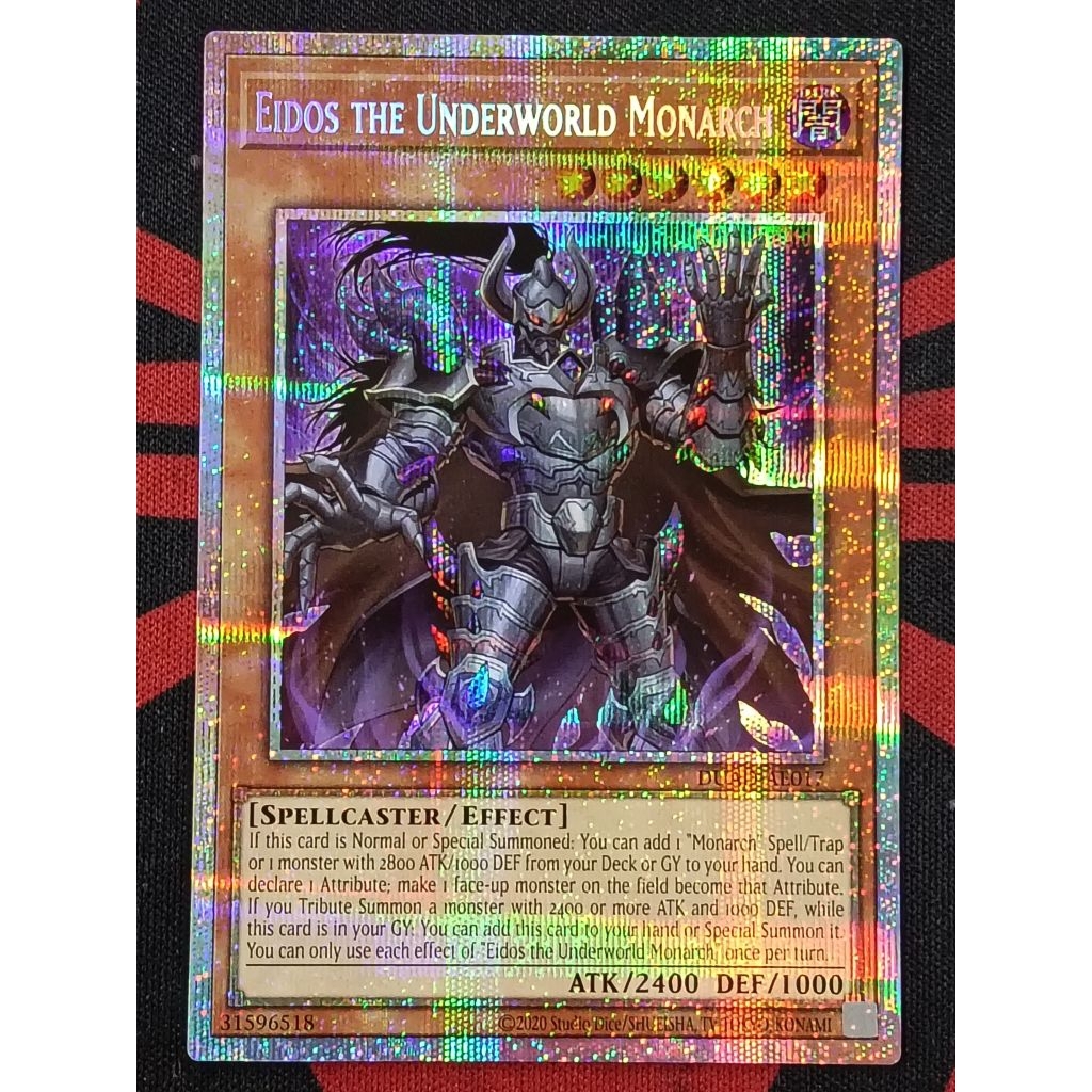 YUGIOH KONAMI DUAD-AE017 Eidos the Underworld Monarch (UR/PSER) | Shopee Malaysia
