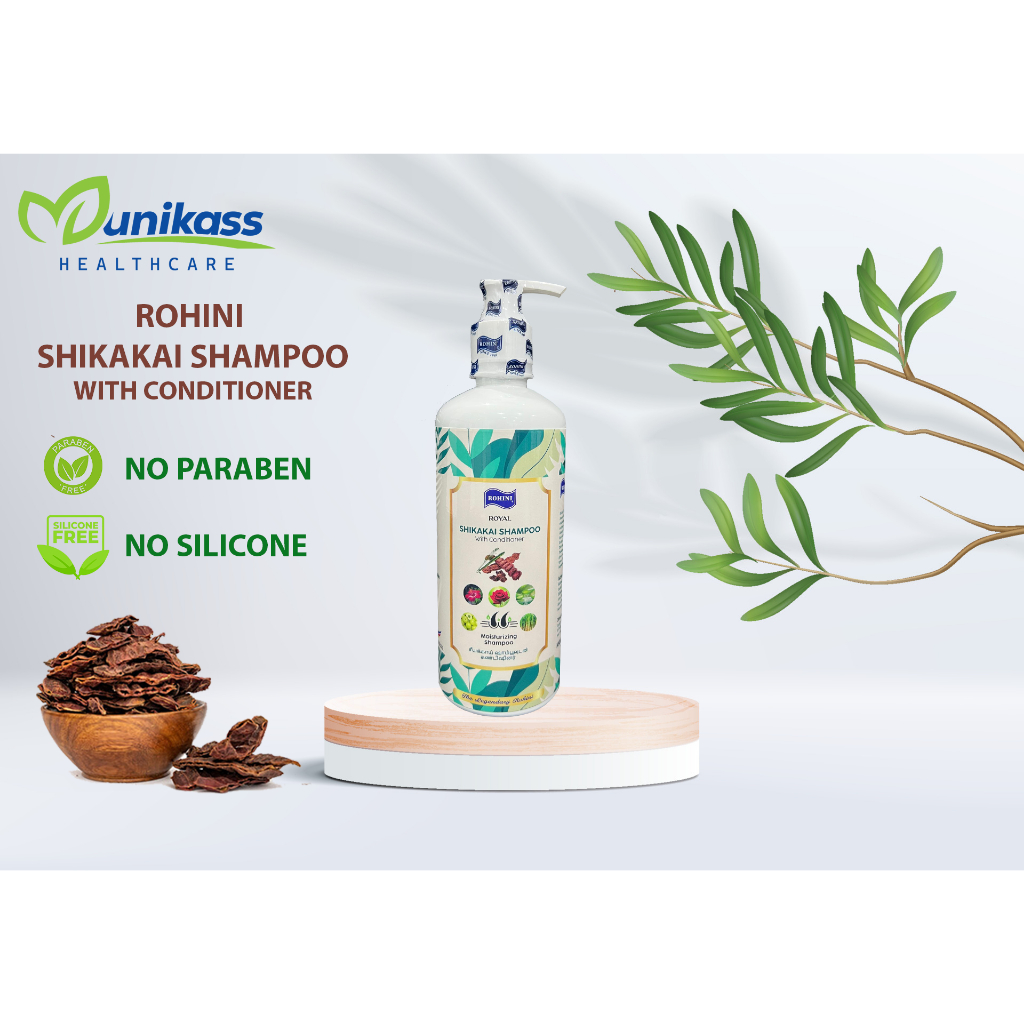 ROHINI SHIKAKAI SHAMPOO WITH CONDITIONER | Shopee Malaysia