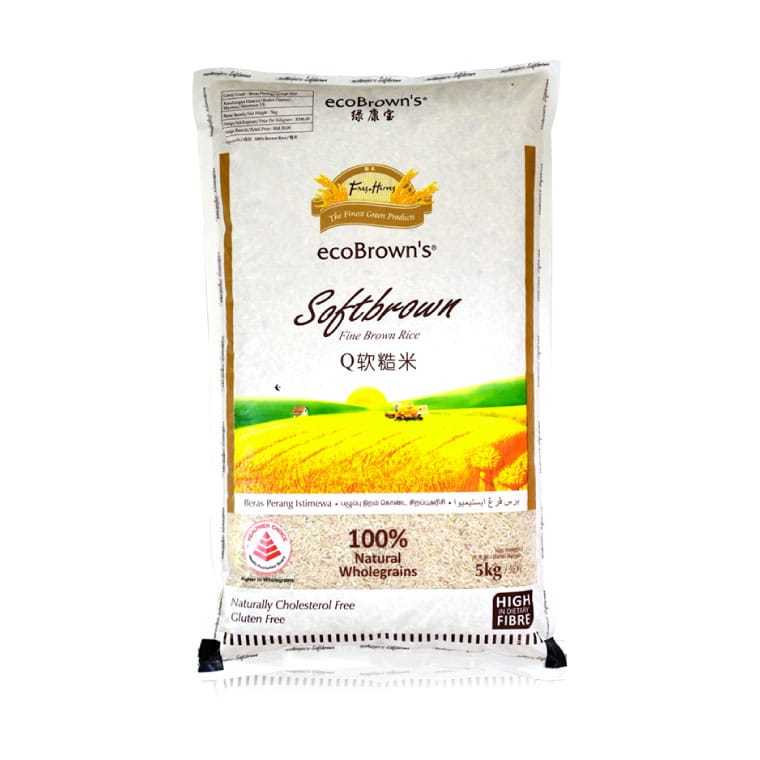 ecoBrown’s SoftBrown Brown Rice 5KG | Shopee Malaysia