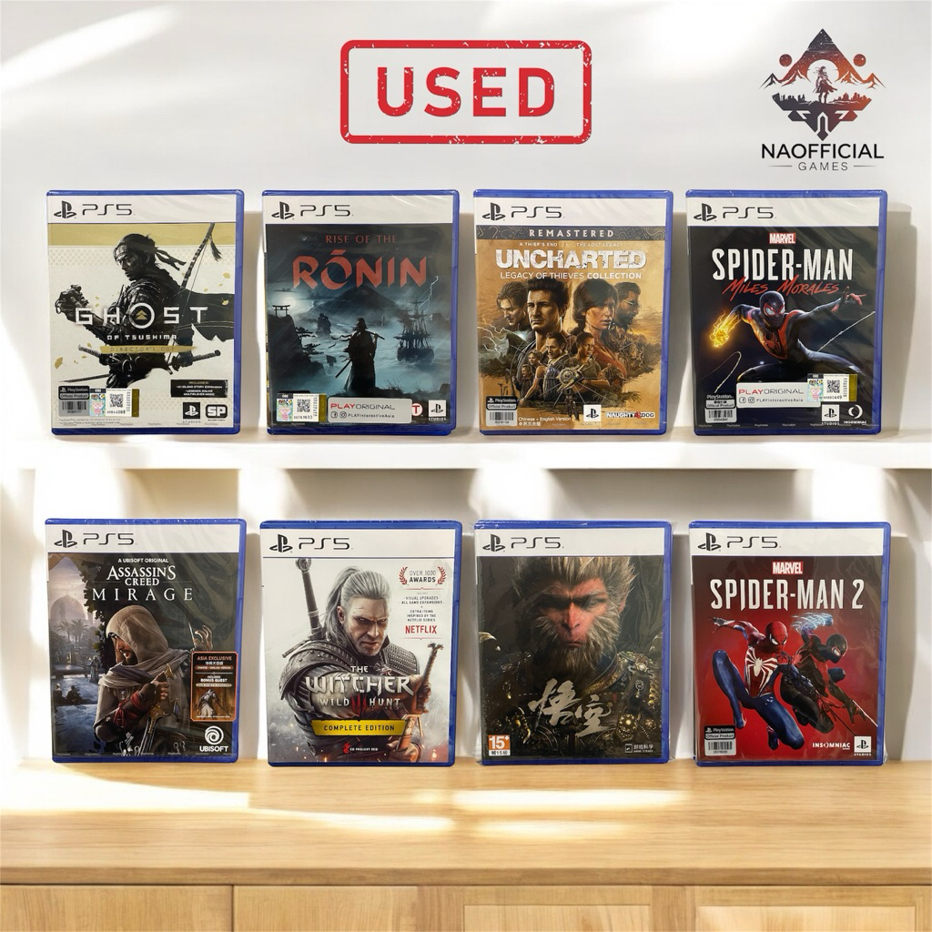 PS5 Game Used Original 🎮 | Ready Stock | Shopee Malaysia