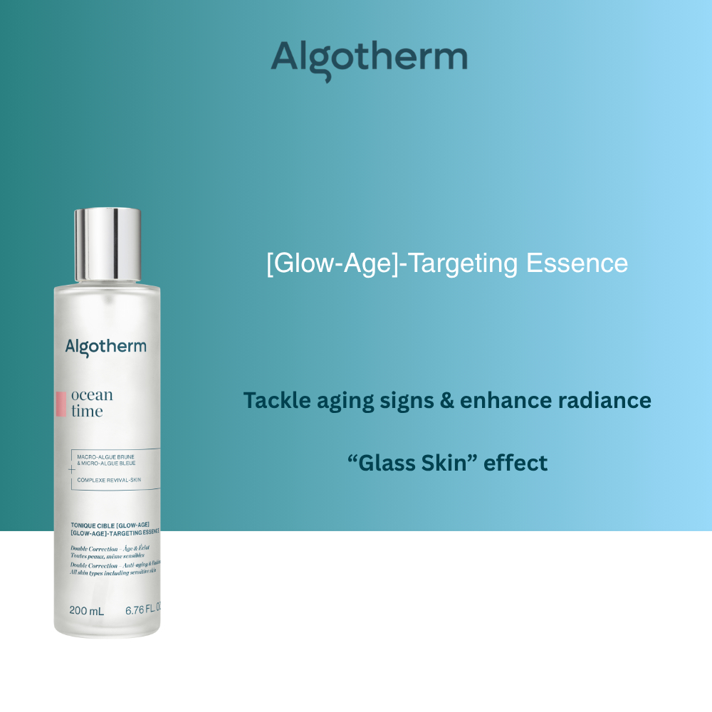 ALGOTHERM (OCEAN TIME) [GLOW-AGE]-TARGETING ESSENCE 200ML | Shopee Malaysia
