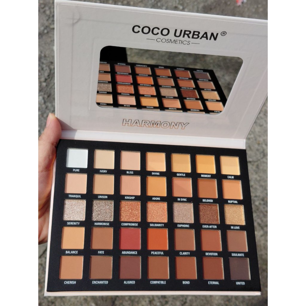 COCO URBAN HARMONY EYESHADOW PALLETE | Shopee Malaysia