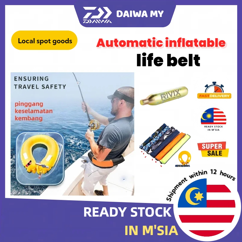 Professional portable adult ultra-thin waist hanging life jacket with ...