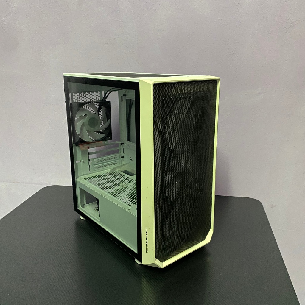 Tecware Forge M Omni ARGB M-ATX White Casing Used | Shopee Malaysia