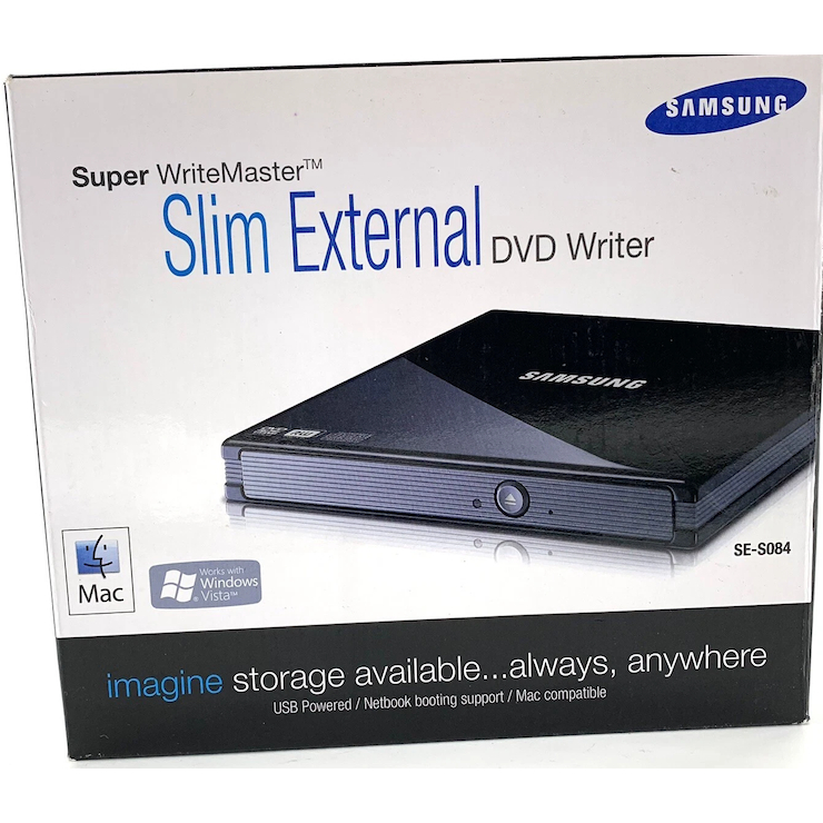 Samsung SE-S084 Super WriteMaster Slim External DVD Writer | Shopee ...