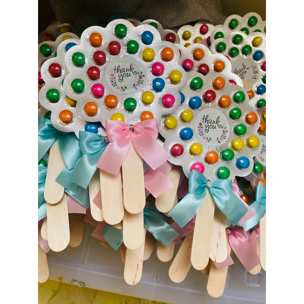 Goodies Flower Candy Doorgift Kanak-kanak Majlis Kahwin Akikah Birthday ...