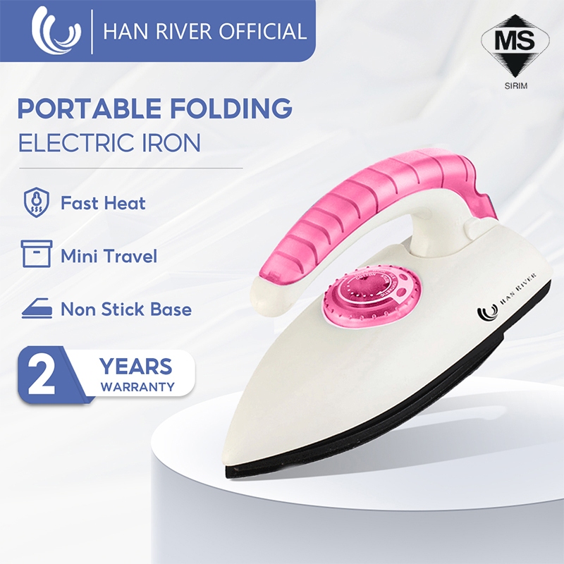 HAN RIVER Iron Handheld Mini Ironing Machine Rotary Travel Wet And Dry ...
