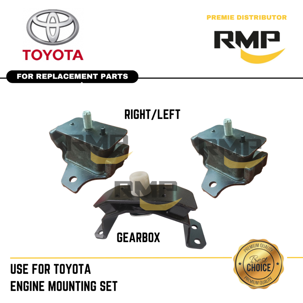 TOYOTA ENGINE MOUNTING SET FOR TOYOTA REVO /GUN125 /2015" | Shopee Malaysia