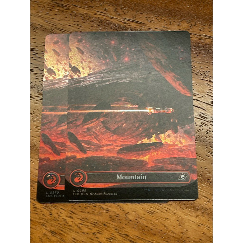 (EOE) Basic Land - Mountain Foil | Shopee Malaysia