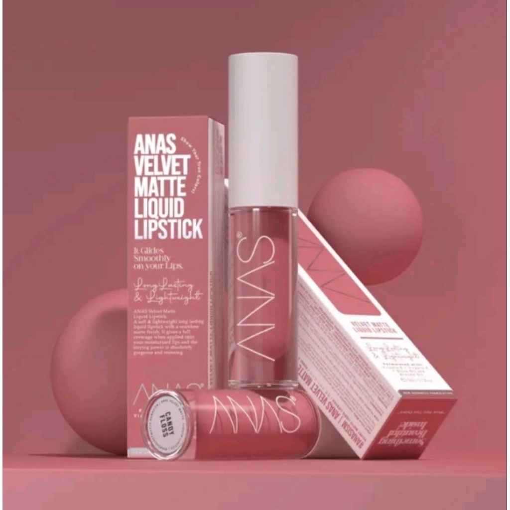 (NEW 2025) ANAS VELVET MATTE Liquid Lipstick with Vitamin C+ Vitamin E+ Olive Oil and Almond Oil ...