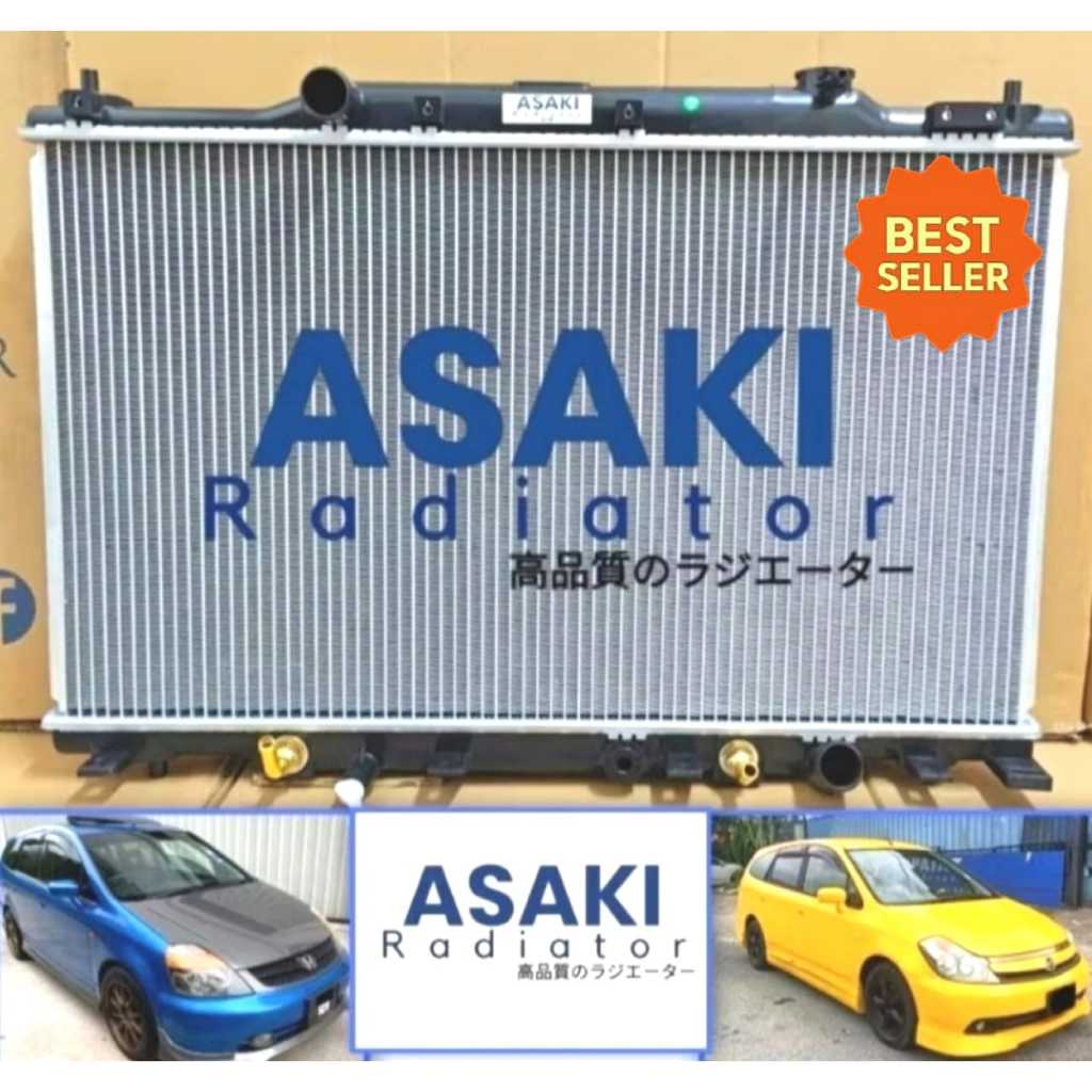 Honda stream RN3 RN4/5 2.0 Radiator Tangki air 26mm Double layer ...