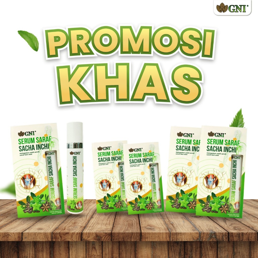 GNI Promosi Khas Serum Saraf Sacha Inchi Ustaz Hanafi (50ml) | Shopee ...