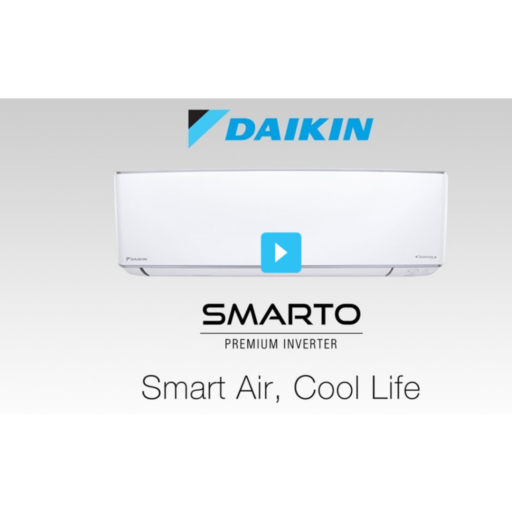 DAIKIN1hp /1.5hp SMARTO Premium Inverter Series FTKH-Series R32 Wall ...