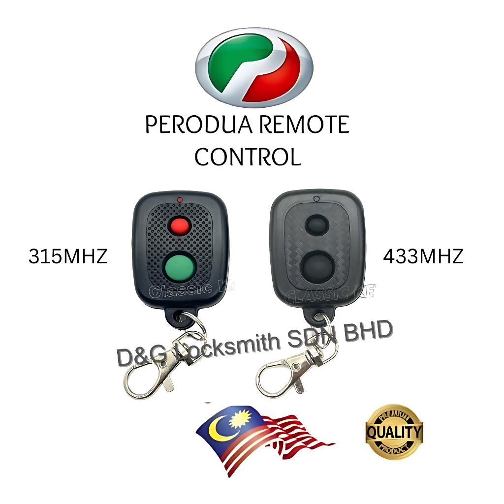 🔥Ready Stock🔥 PERODUA MYVI KELISA KANCIL KENARI VIVA ALZA REMOTE ALRAM ...