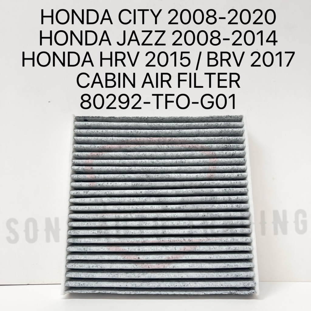 HONDA CITY 2008-2020 / JAZZ 2008-2014 / HRV 2015 / BRV 2017 CABIN AIR ...