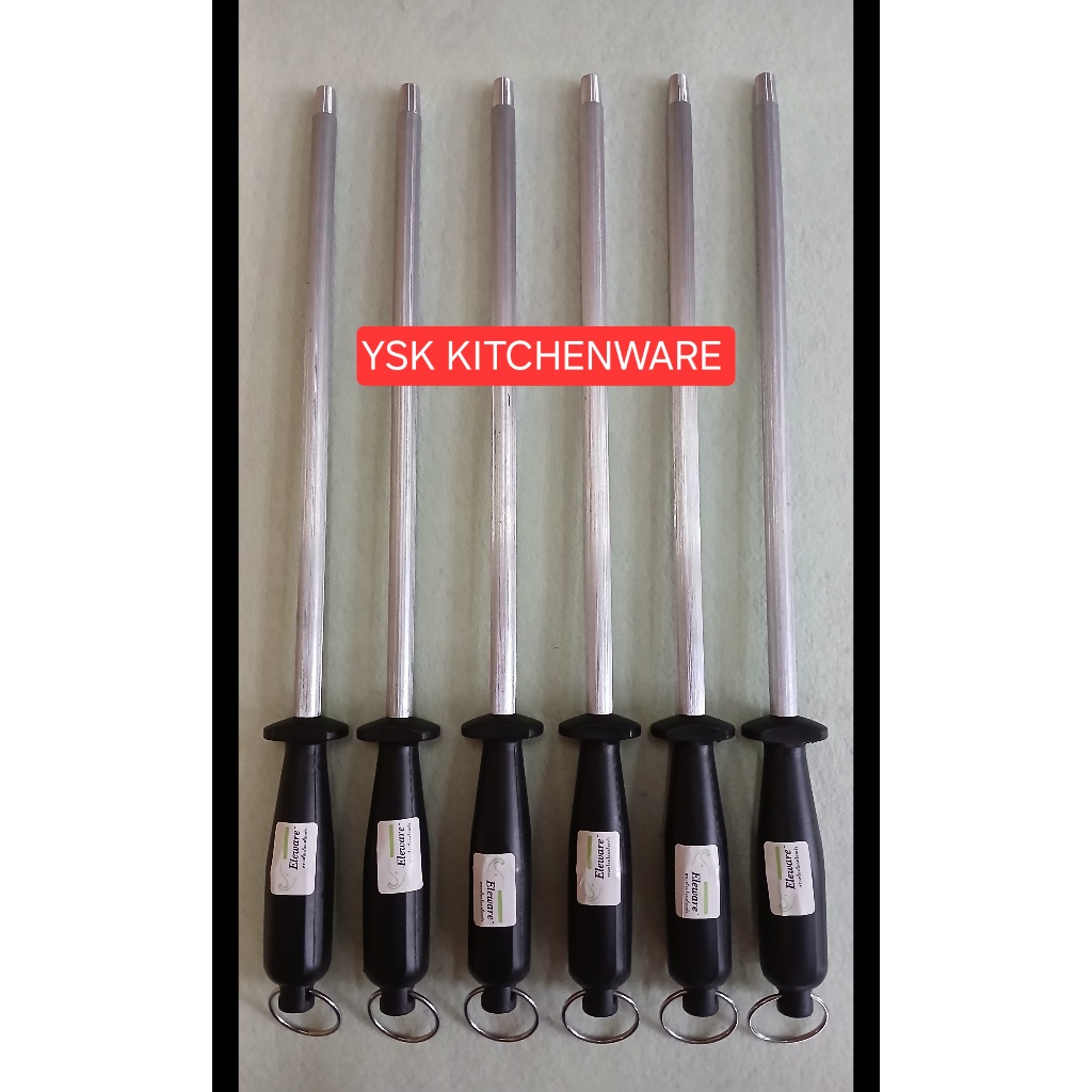 Heavy Duty Chef Sharpener Rod / Sharpening Stick ( 12 Inch ) | Shopee ...